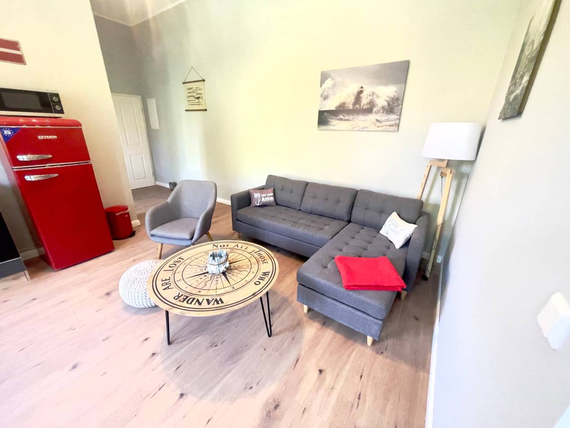 30 M² Ferienwohnung ∙ 1 Schlafzimmer ∙ 2 Gäste - Stralsund