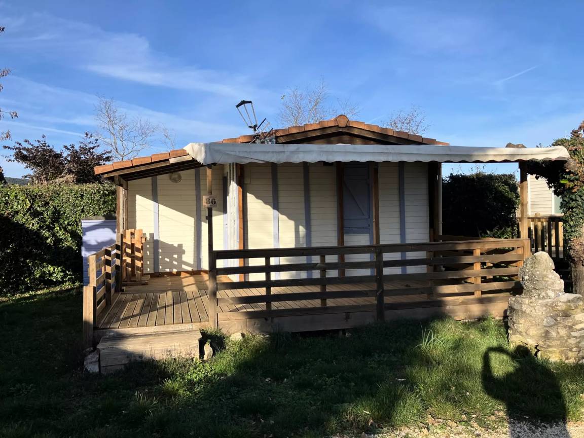 19 M² Chalé ∙ 1 Quarto ∙ 2 Hóspedes - Ardèche