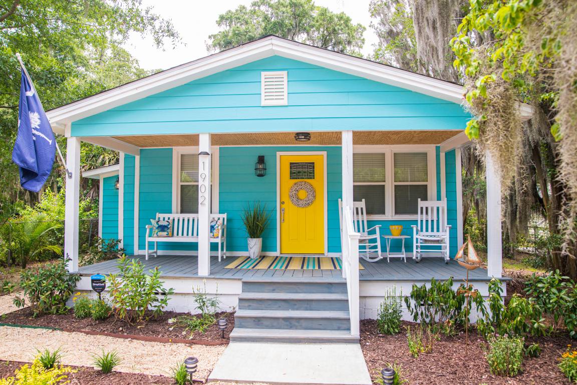 98 M² House ∙ 2 Bedrooms ∙ 4 Guests - Beaufort, SC