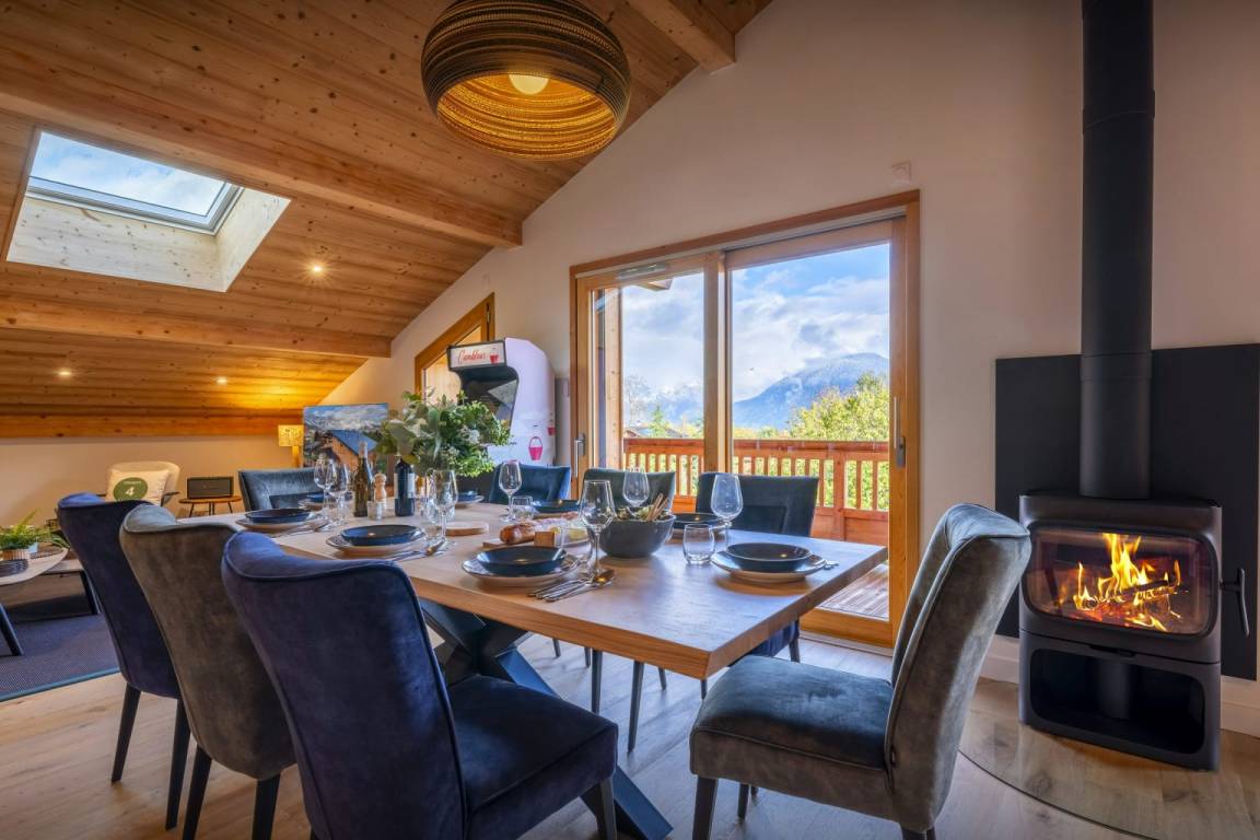 110 M² Appartement ∙ 4 Chambres ∙ 9 Personnes - Combloux