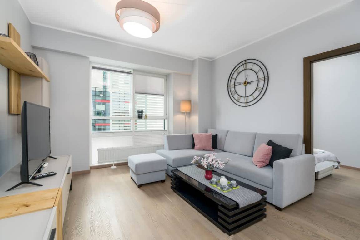 58 M² Ferienwohnung ∙ 2 Schlafzimmer ∙ 6 Gäste - Posen