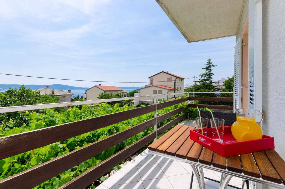 40 M² Ferienwohnung ∙ 2 Schlafzimmer ∙ 4 Gäste - Novi Vinodolski