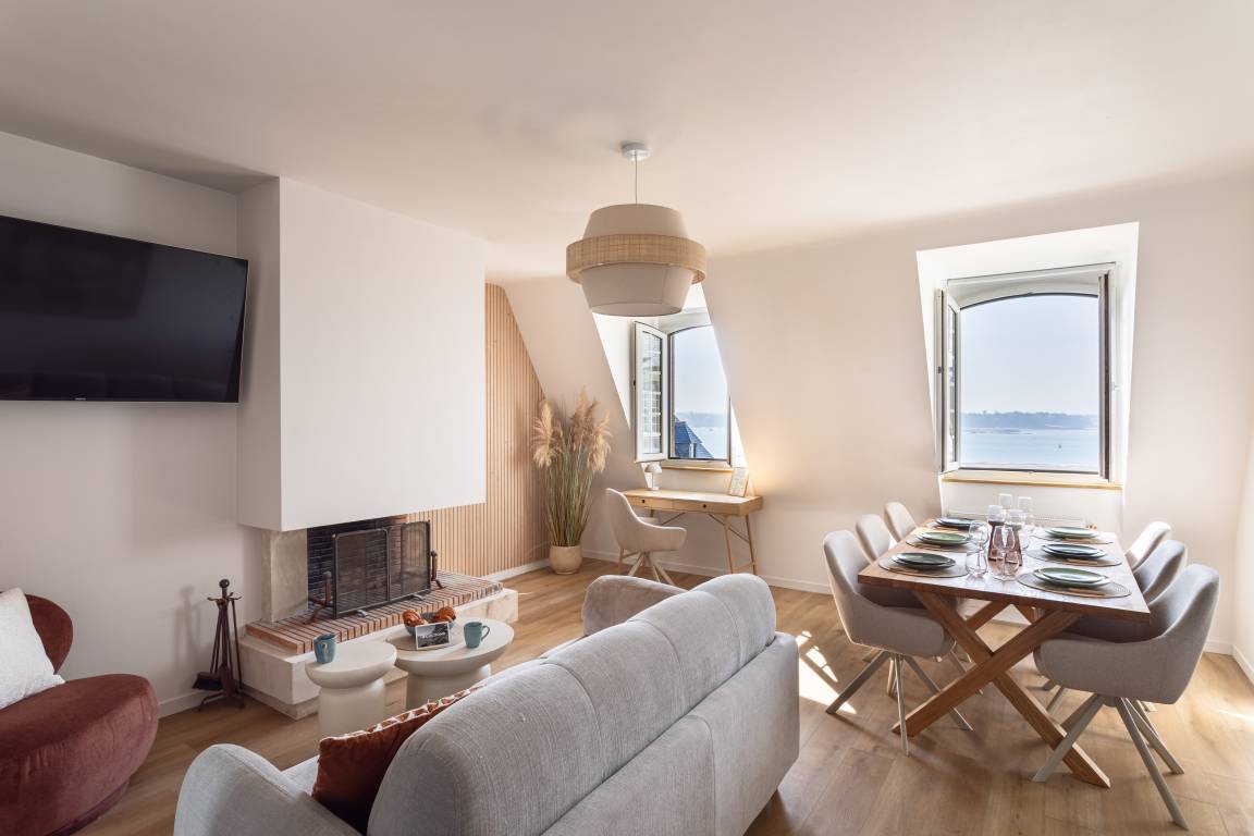 90 M² Apartment ∙ 3 Bedrooms ∙ 8 Guests - Saint-Malo