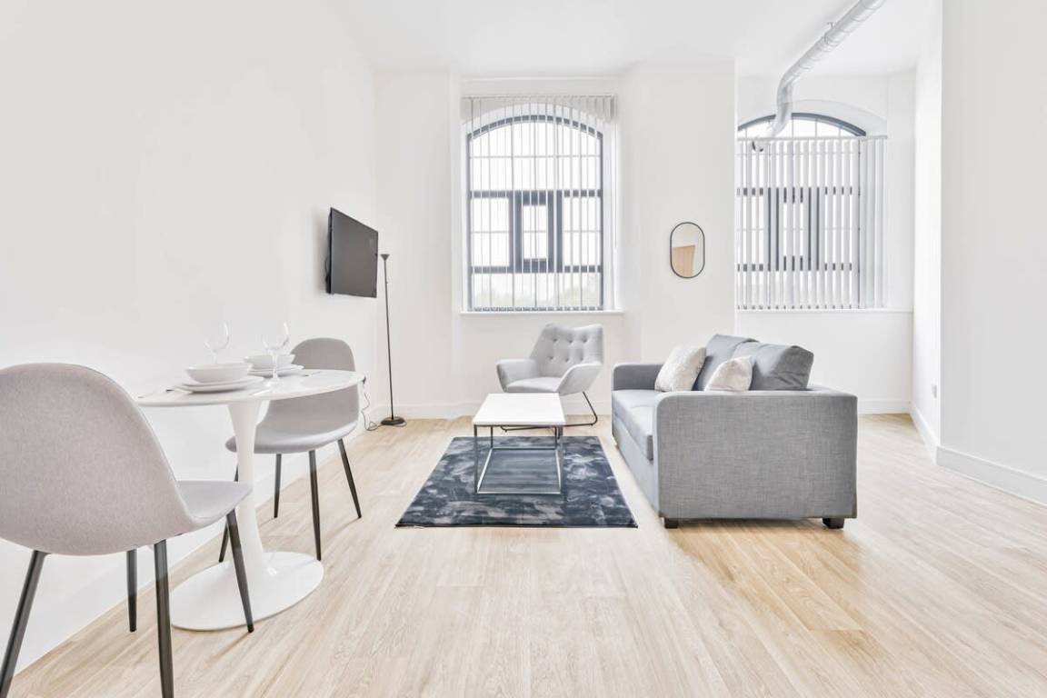 46 M² Apartamento ∙ 1 Habitación ∙ 2 Huéspedes - Nottingham