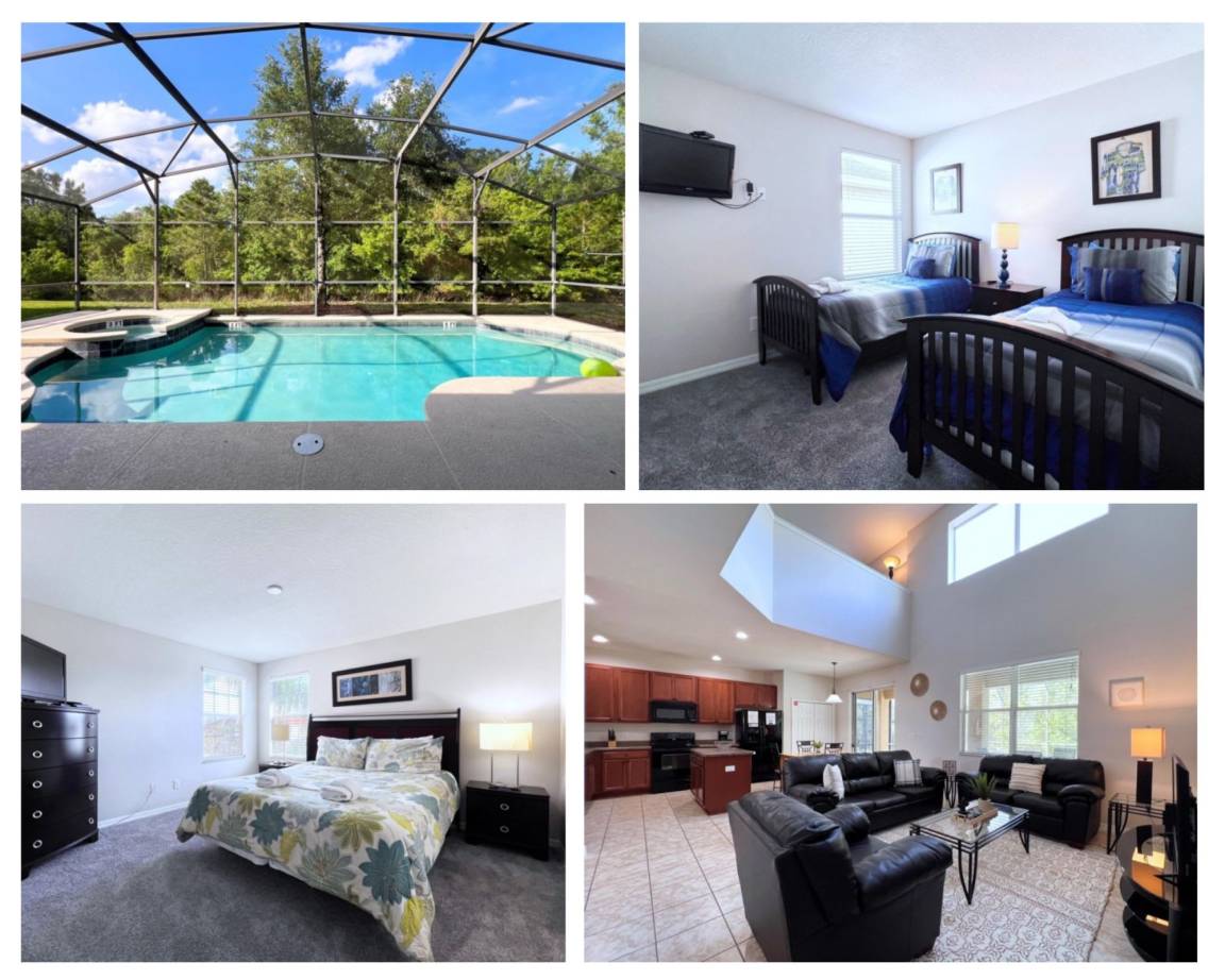 267 M² Casa ∙ 6 Habitaciones ∙ 12 Huéspedes - Kissimmee