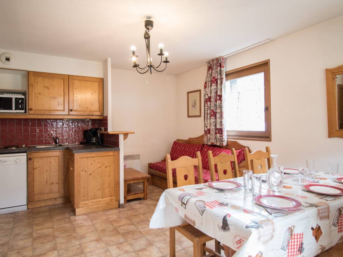 38 M² Appartement ∙ 2 Chambres ∙ 6 Personnes - Val Cenis
