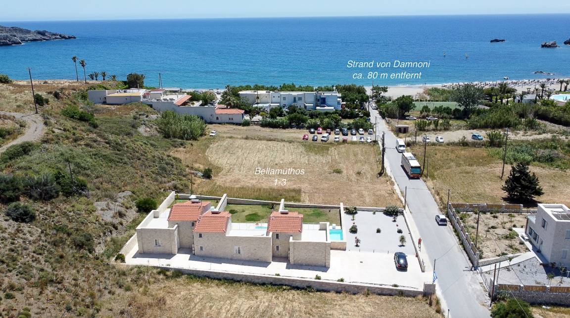 90 M² House ∙ 2 Bedrooms ∙ 4 Guests - Plakias
