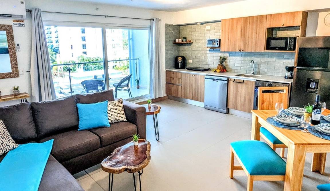 88 M² Apartamento ∙ 3 Habitaciones ∙ 6 Huéspedes - Jaco