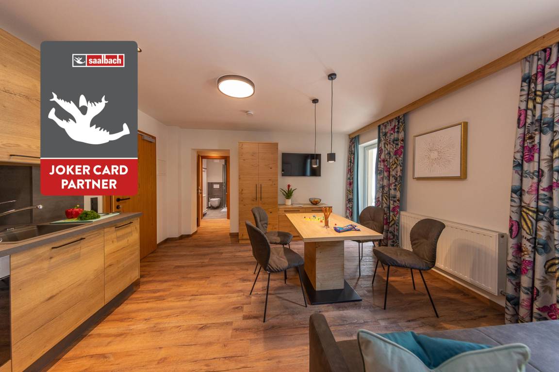 54 M² Ferienwohnung ∙ 2 Schlafzimmer ∙ 6 Gäste - Leogang
