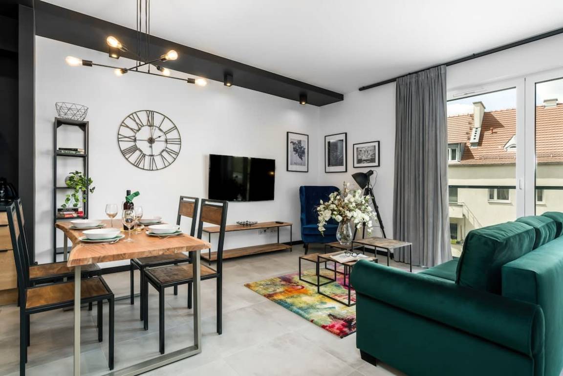Apartamento ∙ 1 Habitación ∙ 4 Huéspedes - Poznań