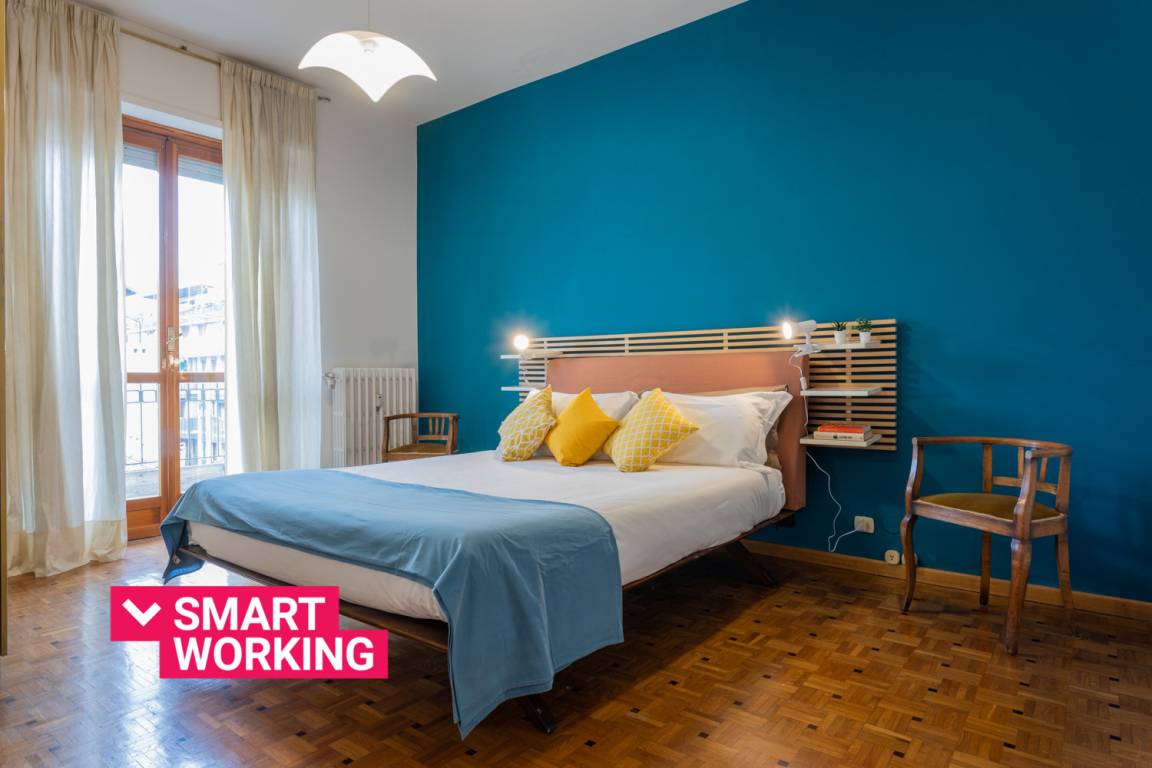 81 M² Apartamento ∙ 2 Quartos ∙ 5 Hóspedes - Turim