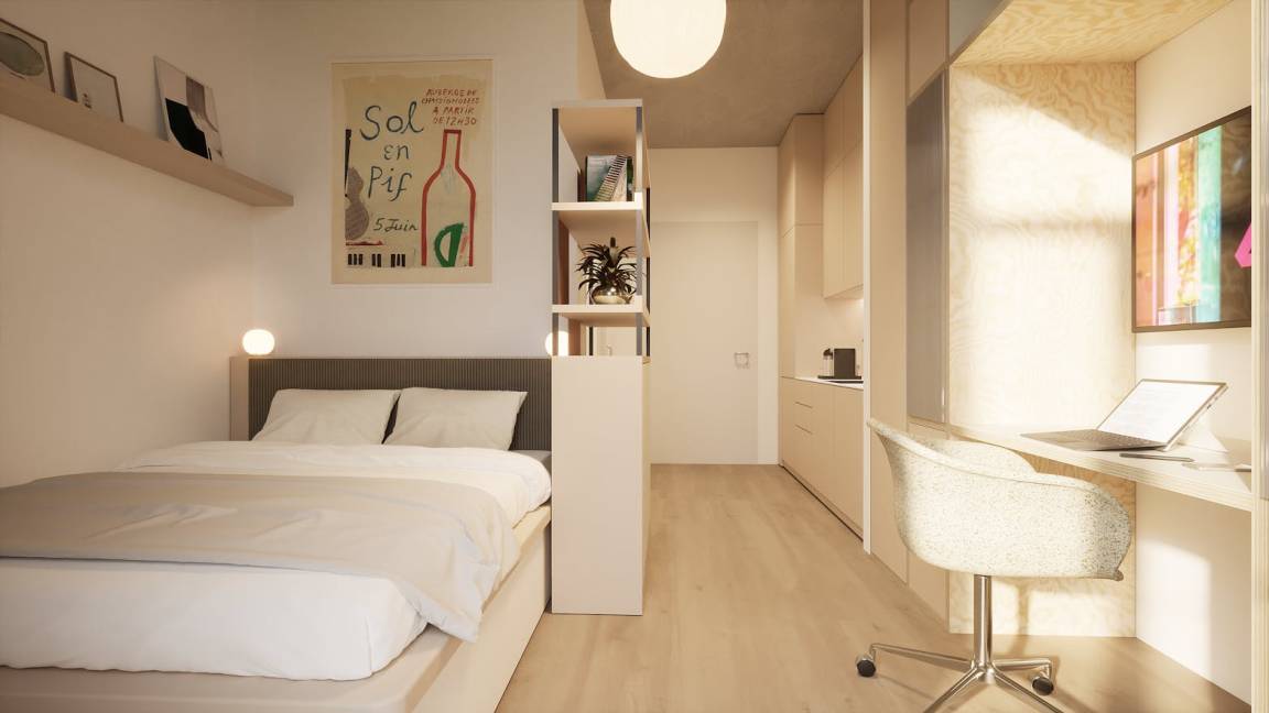 22 M² Apartment ∙ 2 Guests - Zug