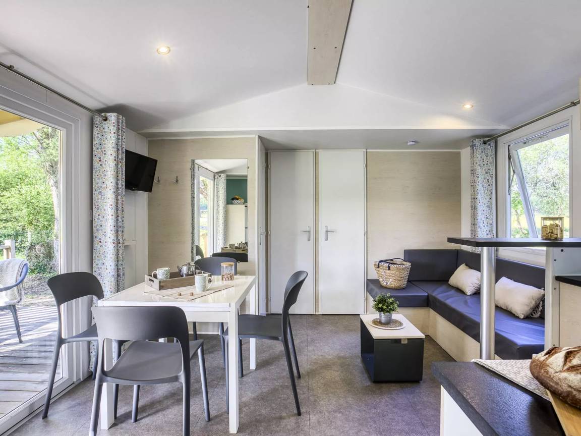 27 M² Mobilheim ∙ 1 Schlafzimmer ∙ 6 Gäste - Lancieux