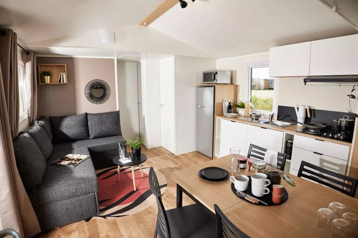 35 M² Mobil-home ∙ 3 Chambres ∙ 2 Personnes - Val-d'Oise
