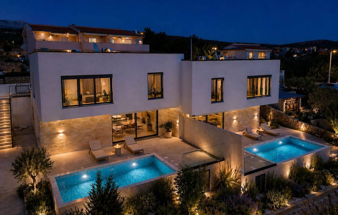 130 M² Maisonette ∙ 3 Bedrooms ∙ 8 Guests - Starigrad