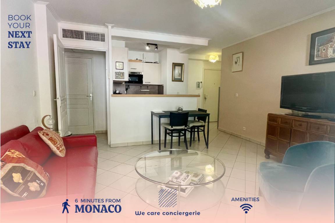 40 M² Apartment ∙ 1 Bedroom ∙ 2 Guests - Monaco