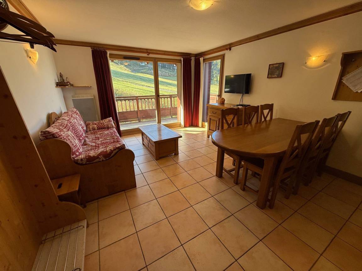 62 M² Appartement ∙ 3 Slaapkamers ∙ 8 Gasten - Les Adrets