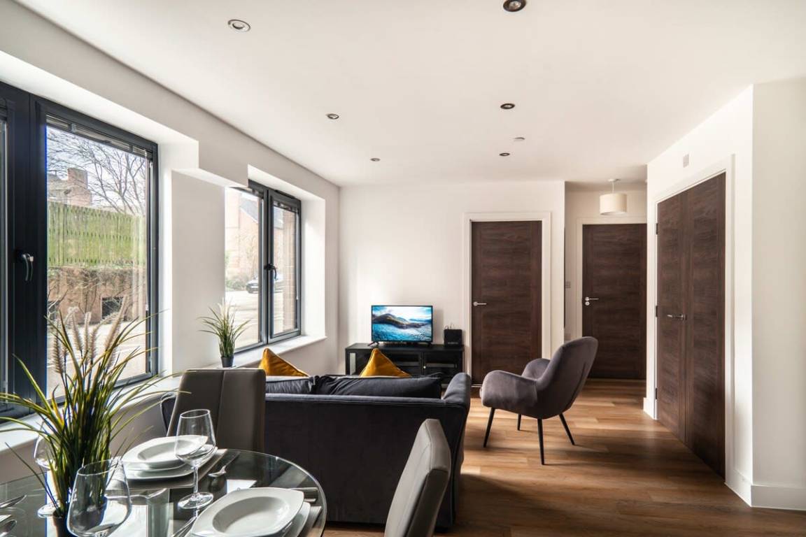 46 M² Apartamento ∙ 1 Habitación ∙ 3 Huéspedes - Altrincham