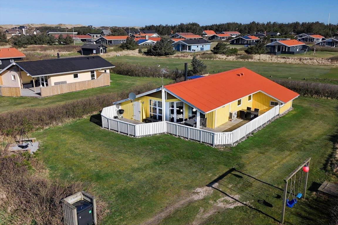 105 M² Ferienhaus ∙ 4 Schlafzimmer ∙ 8 Gäste - Harboøre