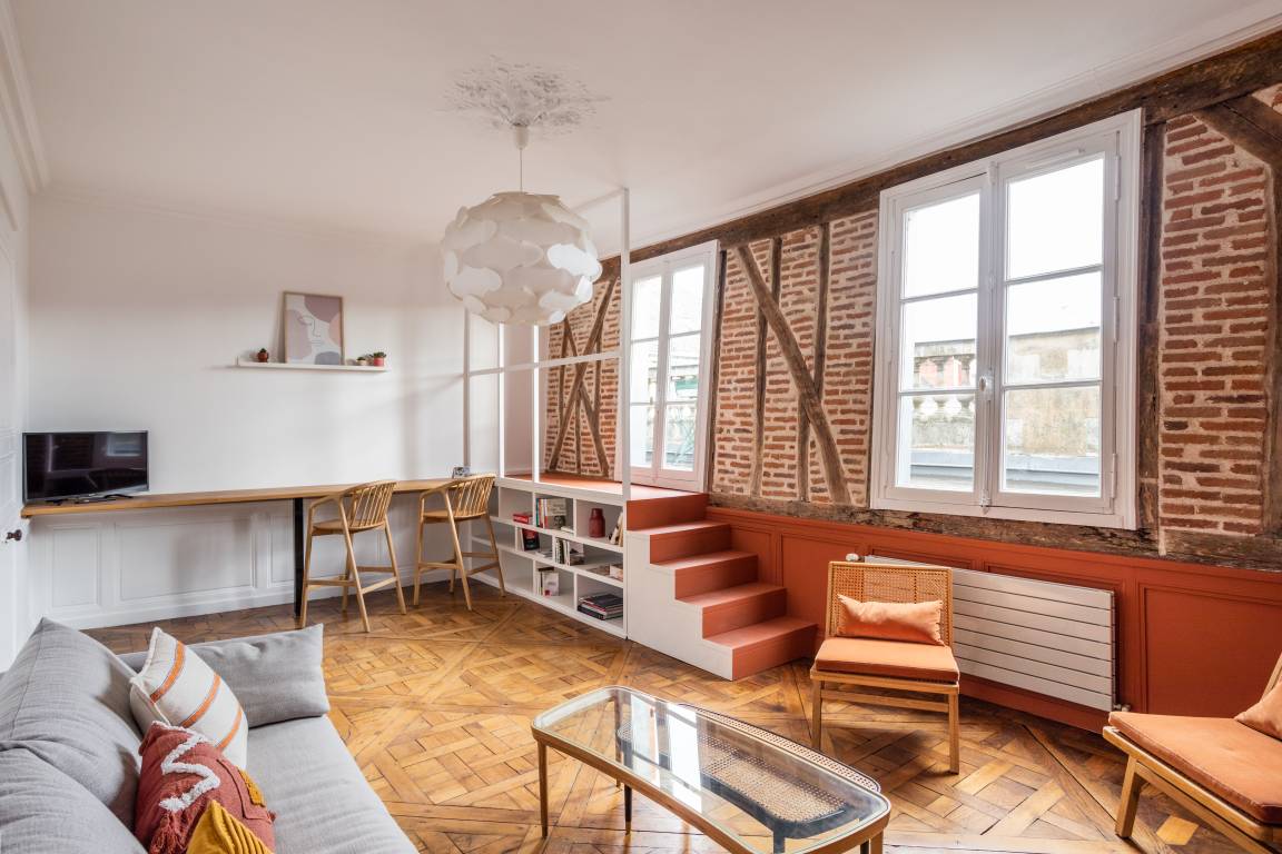 124 M² Ferienwohnung ∙ 2 Schlafzimmer ∙ 6 Gäste - Nantes