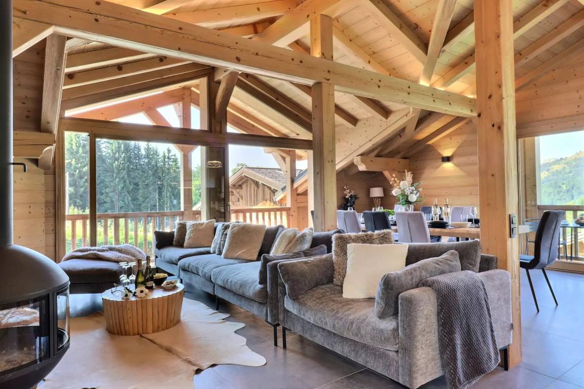 210 M² Chalé ∙ 5 Quartos ∙ 10 Hóspedes - Areches Beaufort