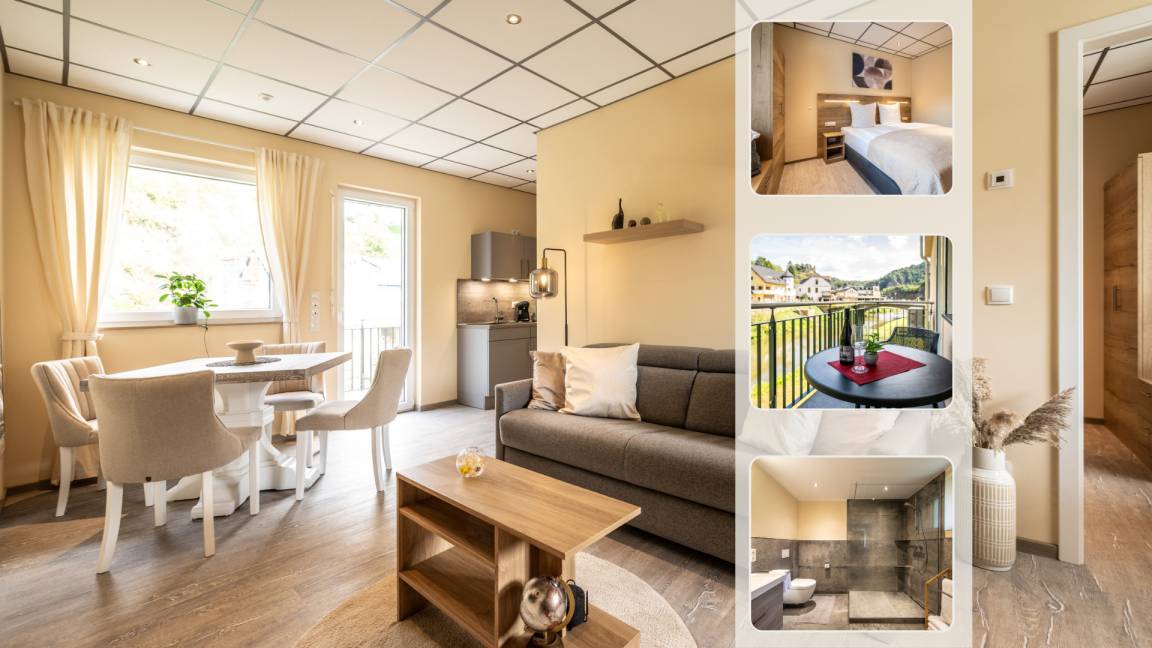 40 M² Appartement ∙ 1 Slaapkamer ∙ 4 Gasten - Altenahr