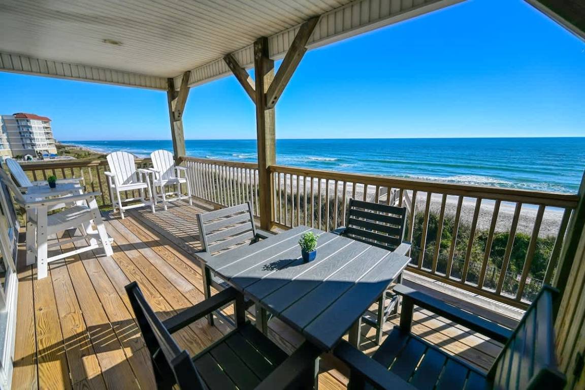 206 M² House ∙ 5 Bedrooms ∙ 10 Guests - North Topsail Beach, NC