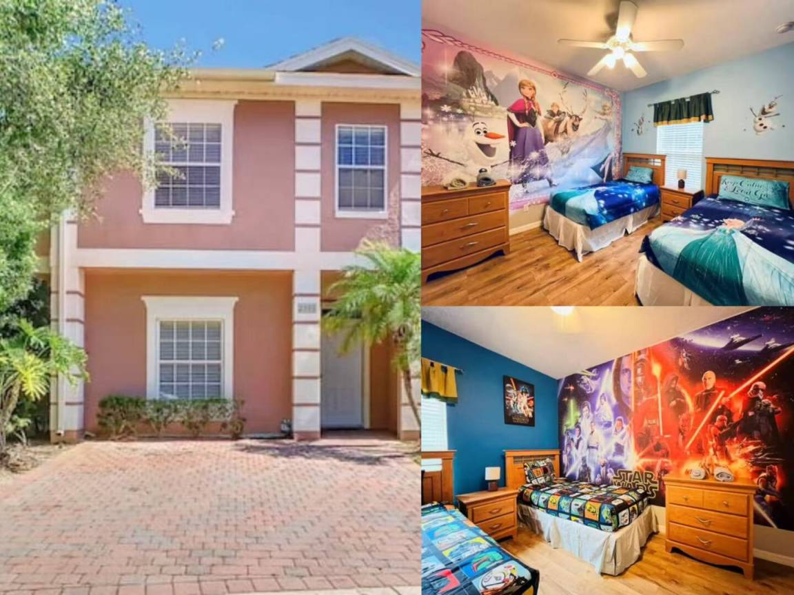167 M² House ∙ 5 Bedrooms ∙ 10 Guests - Lake Buena Vista, FL