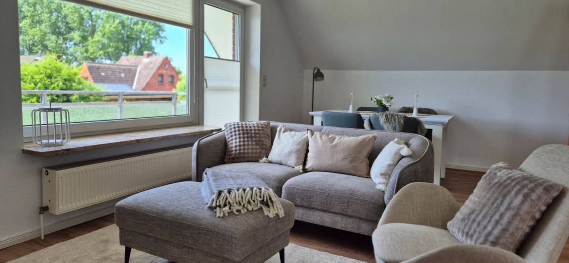 60 M² Huoneisto ∙ 1 Makuuhuone ∙ 2 Vierasta - Westerdeichstrich