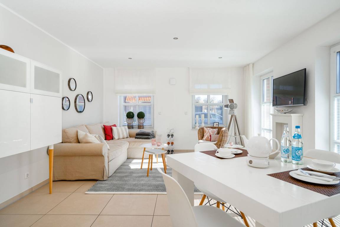 60 M² Ferienwohnung ∙ 1 Schlafzimmer ∙ 2 Gäste - Greetsiel