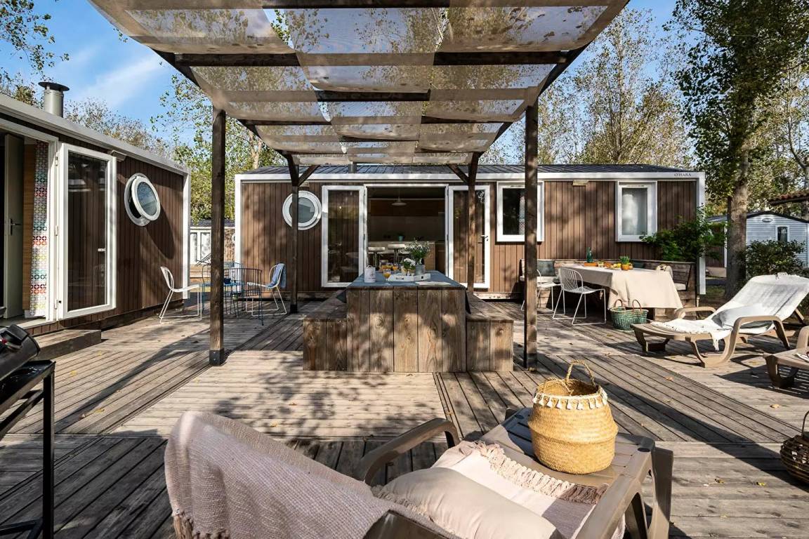 62 M² Mobil-home ∙ 5 Chambres ∙ 10 Personnes - Vendres