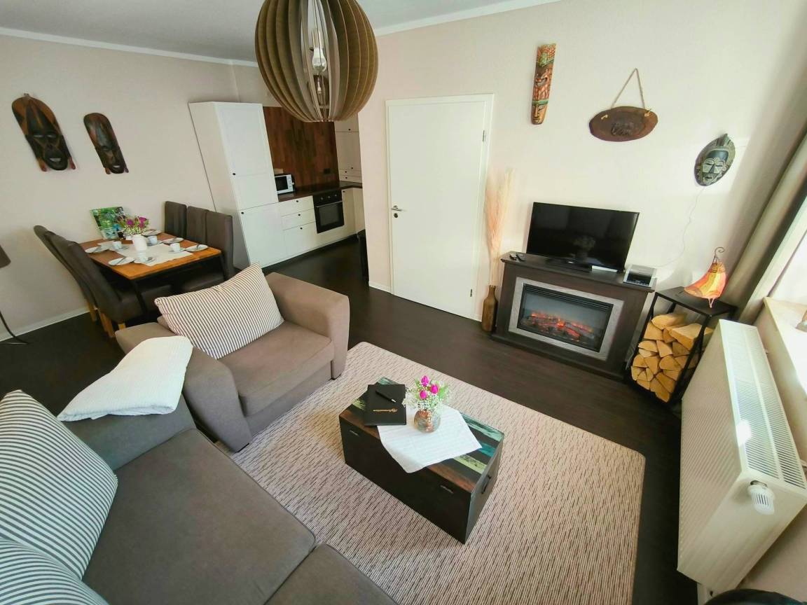58 M² Ferienwohnung ∙ 2 Schlafzimmer ∙ 5 Gäste - Mühlhausen/Thüringen