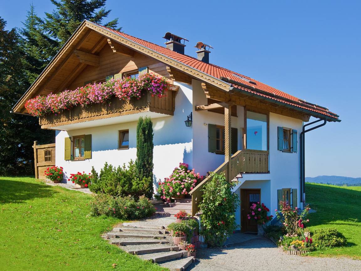 70 M² Ferienwohnung ∙ 1 Schlafzimmer ∙ 4 Gäste - Bad Bayersoien
