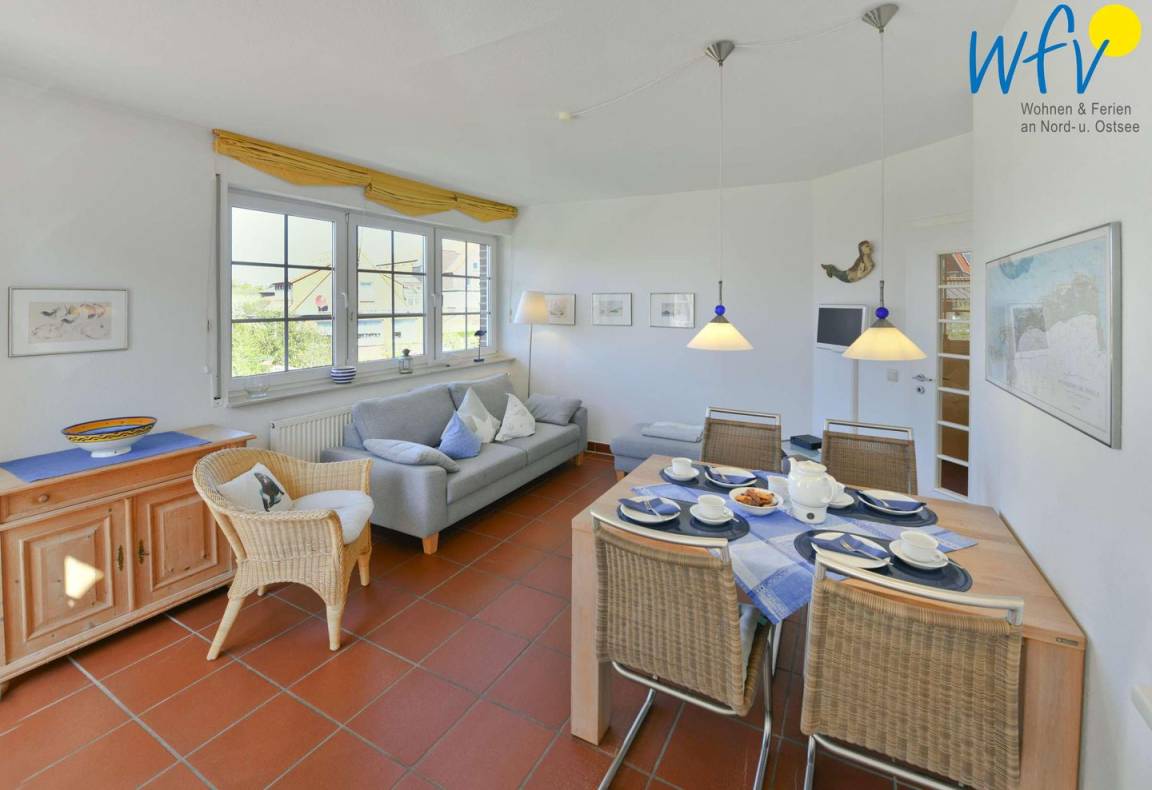 55 M² Ferienwohnung ∙ 2 Schlafzimmer ∙ 4 Gäste - Juist