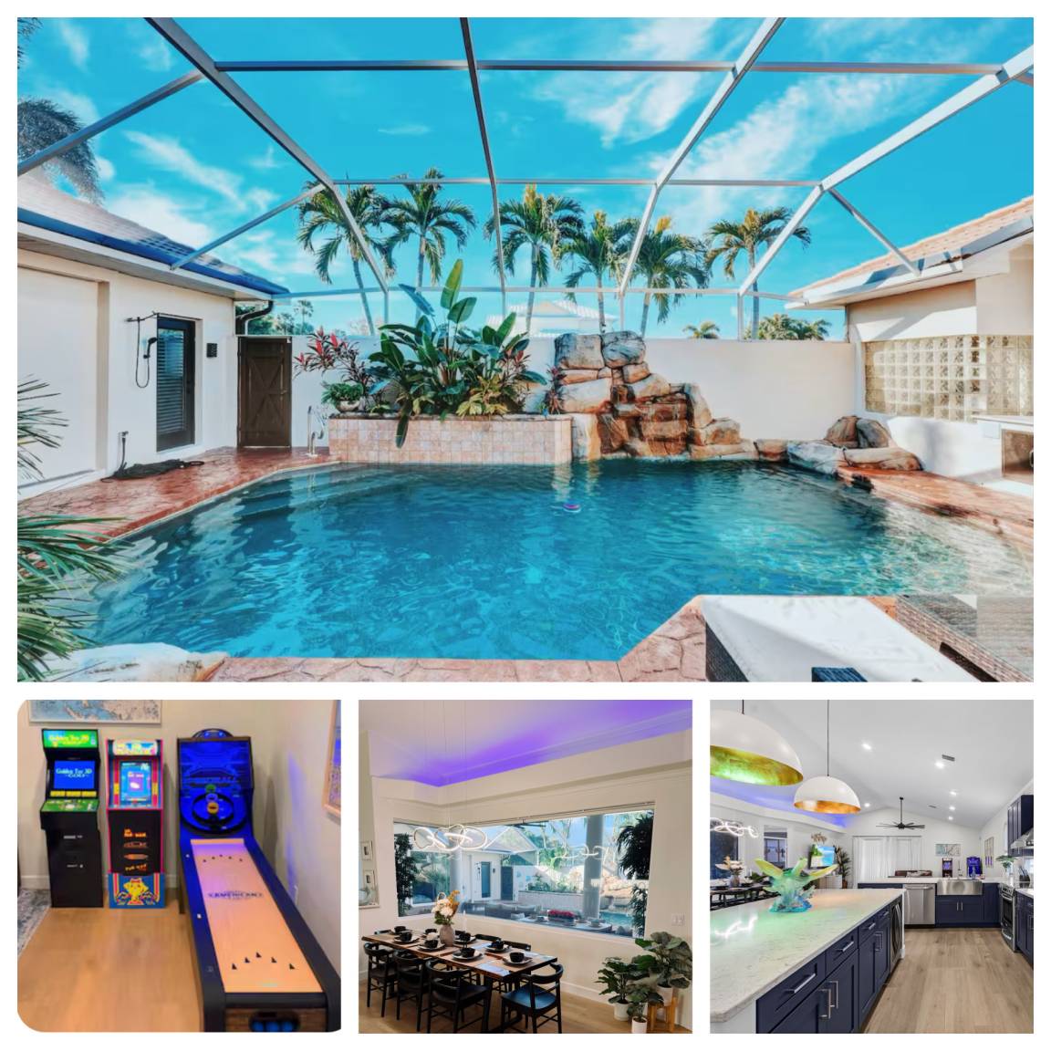 260 M² House ∙ 3 Bedrooms ∙ 6 Guests - Cape Coral, FL