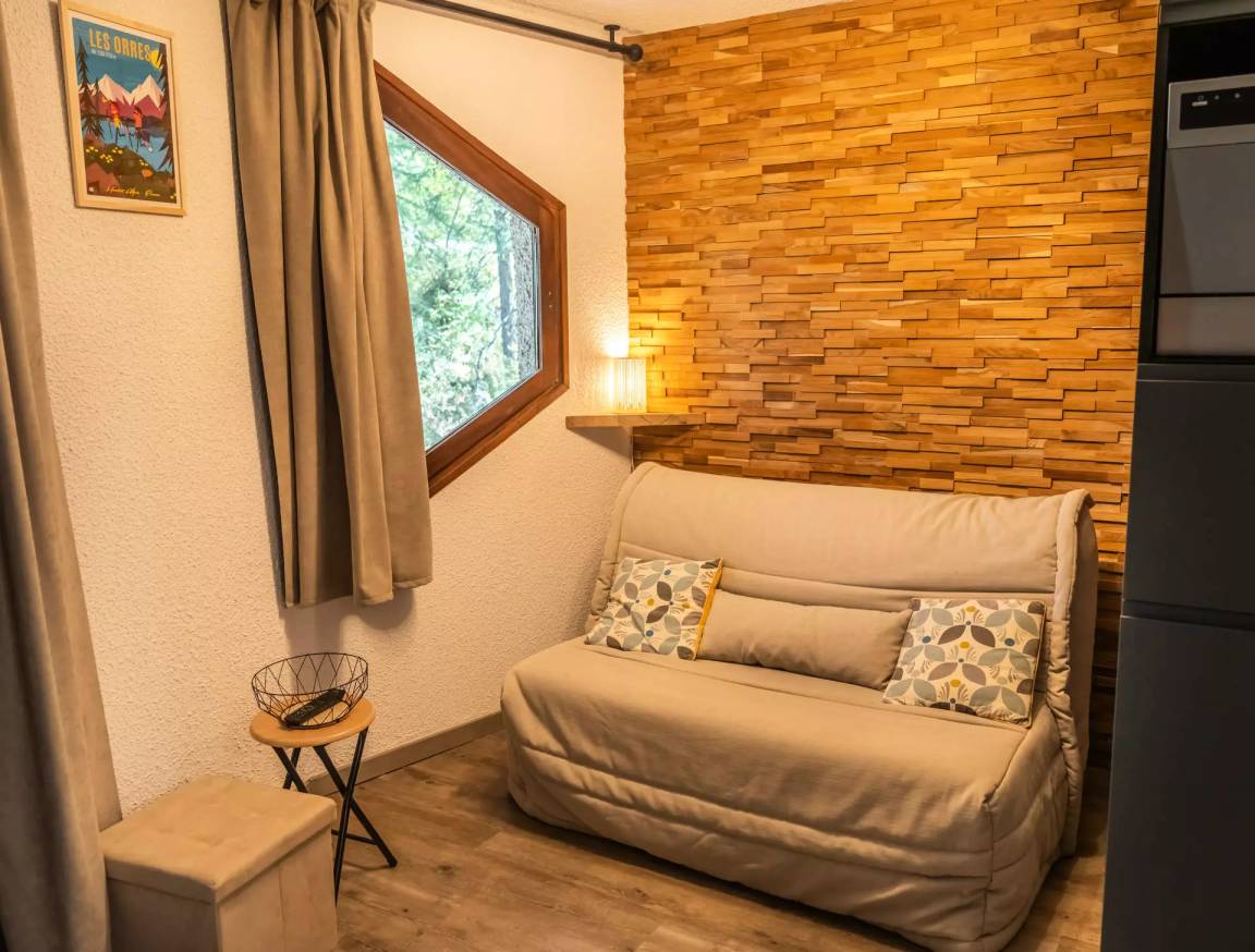20 M² Studio Flat ∙ 1 Bedroom ∙ 4 Guests - Les Orres