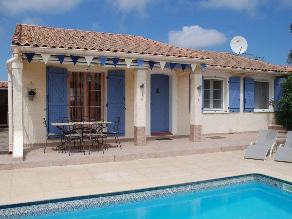 110 M² Maison De Vacances ∙ 4 Chambres ∙ 6 Personnes - Sauvian