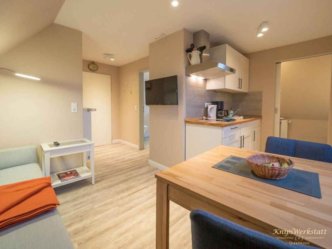 28 M² Appartement ∙ 1 Chambre ∙ 2 Personnes - Spiekeroog