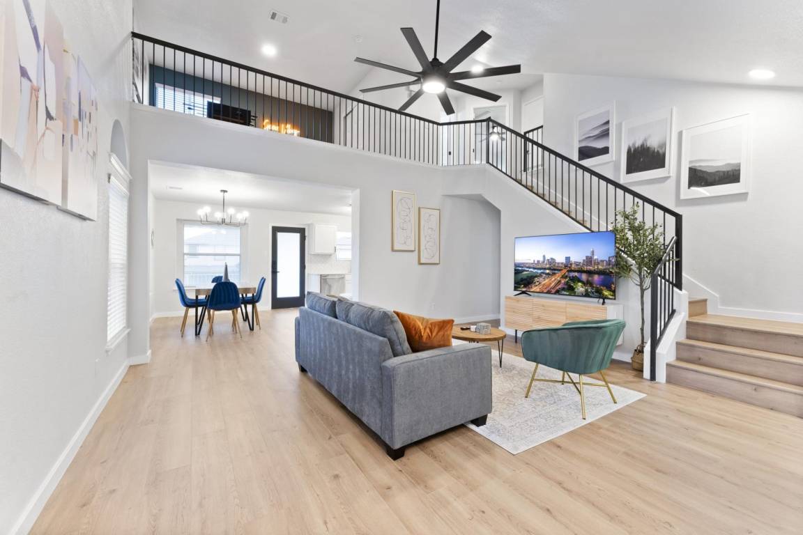 156 M² House ∙ 3 Bedrooms ∙ 8 Guests - Wells Branch Parkway – Austin
