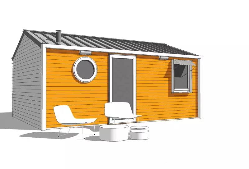 18 M² Mobilheim ∙ 1 Schlafzimmer ∙ 2 Gäste - Martigues