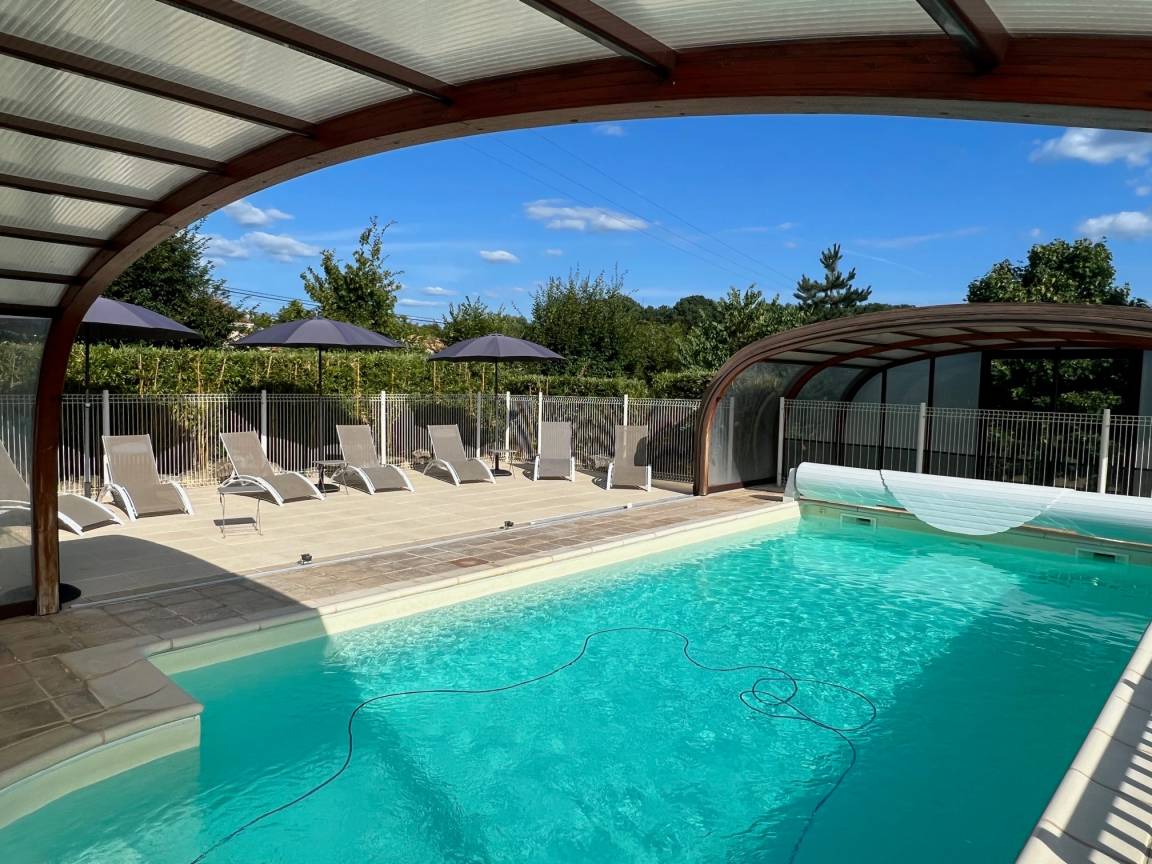110 M² Huis ∙ 3 Slaapkamers ∙ 6 Gasten - Castelnaud-la-Chapelle