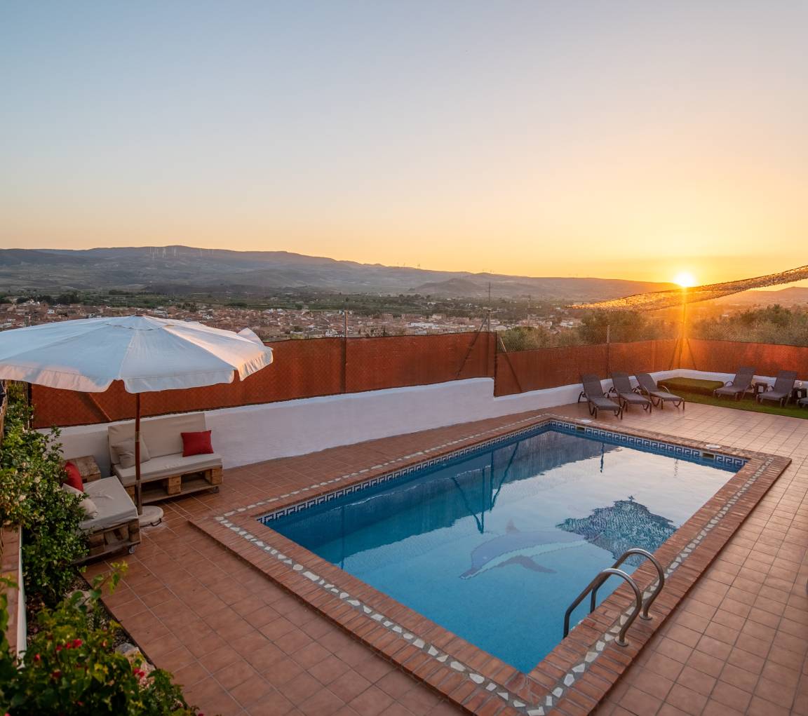 500 M² Villa ∙ 3 Habitaciones ∙ 8 Huéspedes - Dúrcal