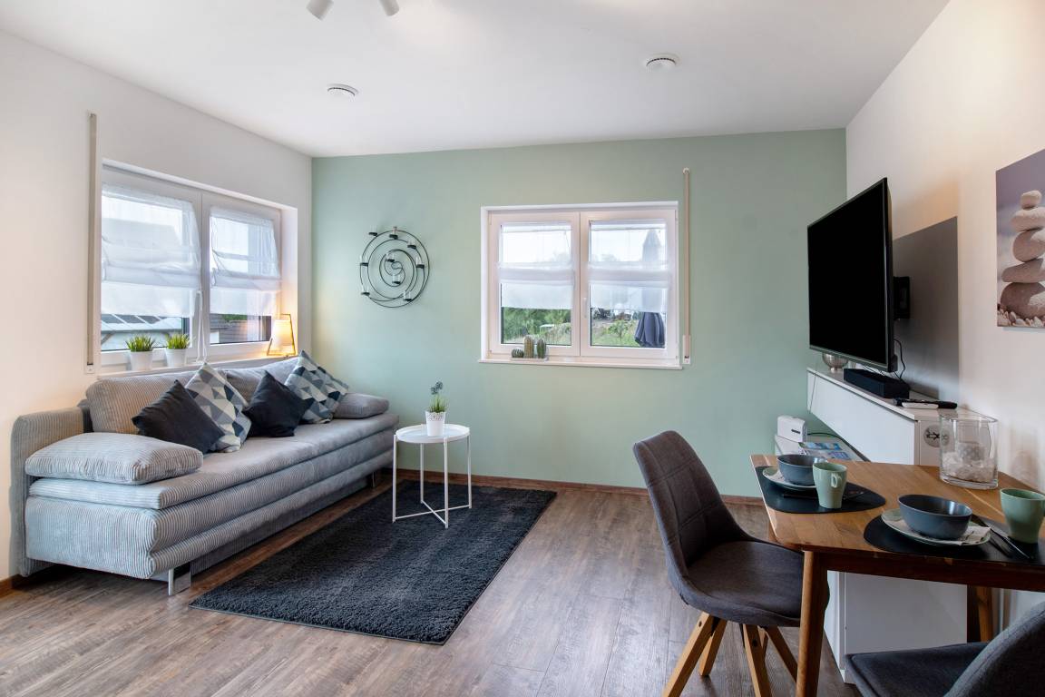 35 M² Ferienwohnung ∙ 1 Schlafzimmer ∙ 2 Gäste - Deggenhausertal