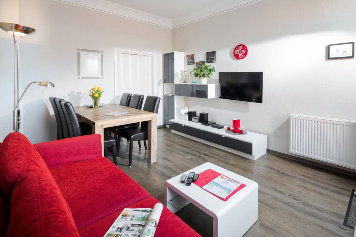 55 M² Ferienwohnung ∙ 2 Schlafzimmer ∙ 4 Gäste - Norderney