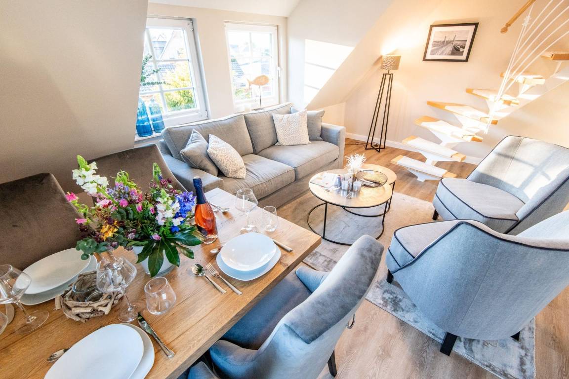 70 M² Ferienwohnung ∙ 2 Schlafzimmer ∙ 4 Gäste - Sylt