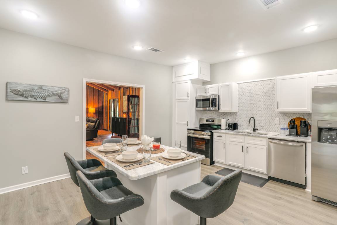 148 M² House ∙ 3 Bedrooms ∙ 6 Guests - Enid Lake, MS