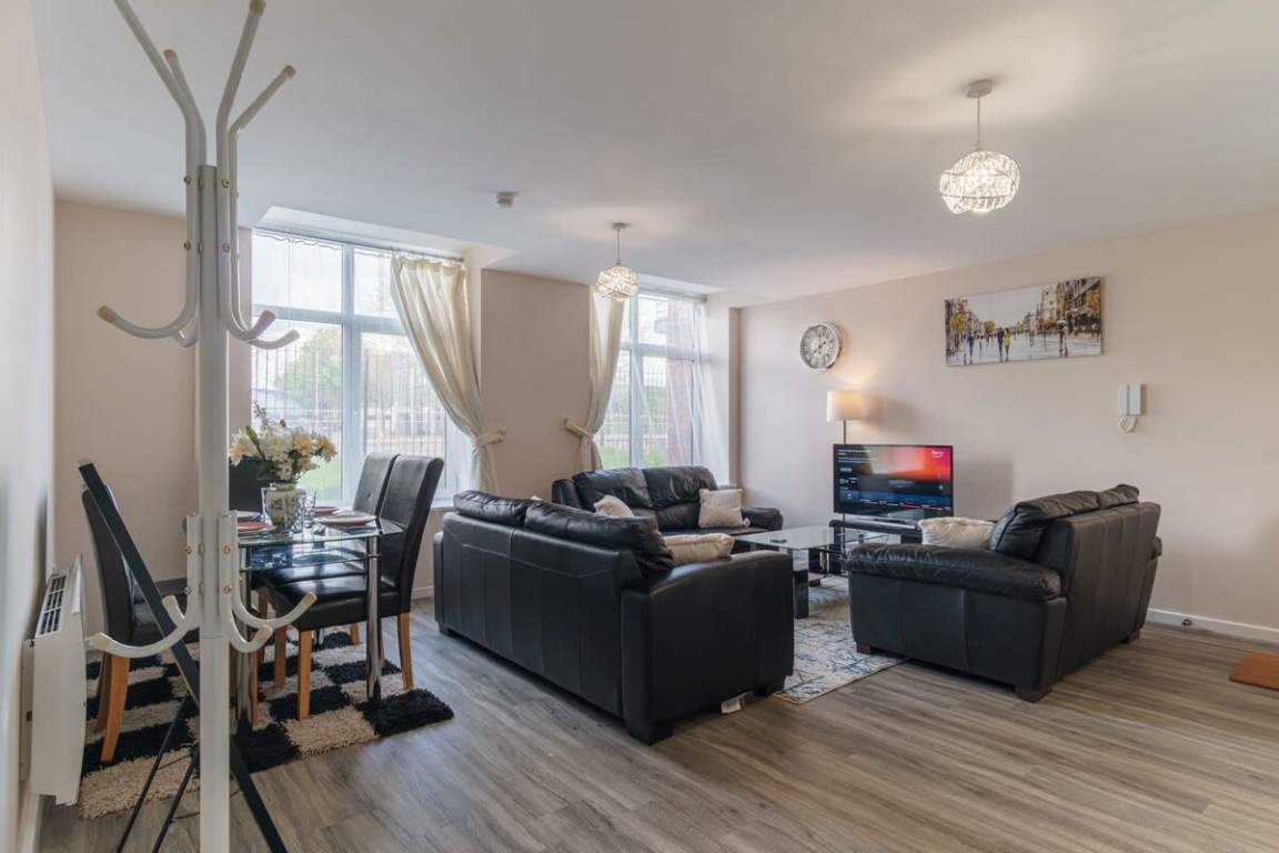 46 M² Apartamento ∙ 1 Habitación ∙ 3 Huéspedes - Manchester