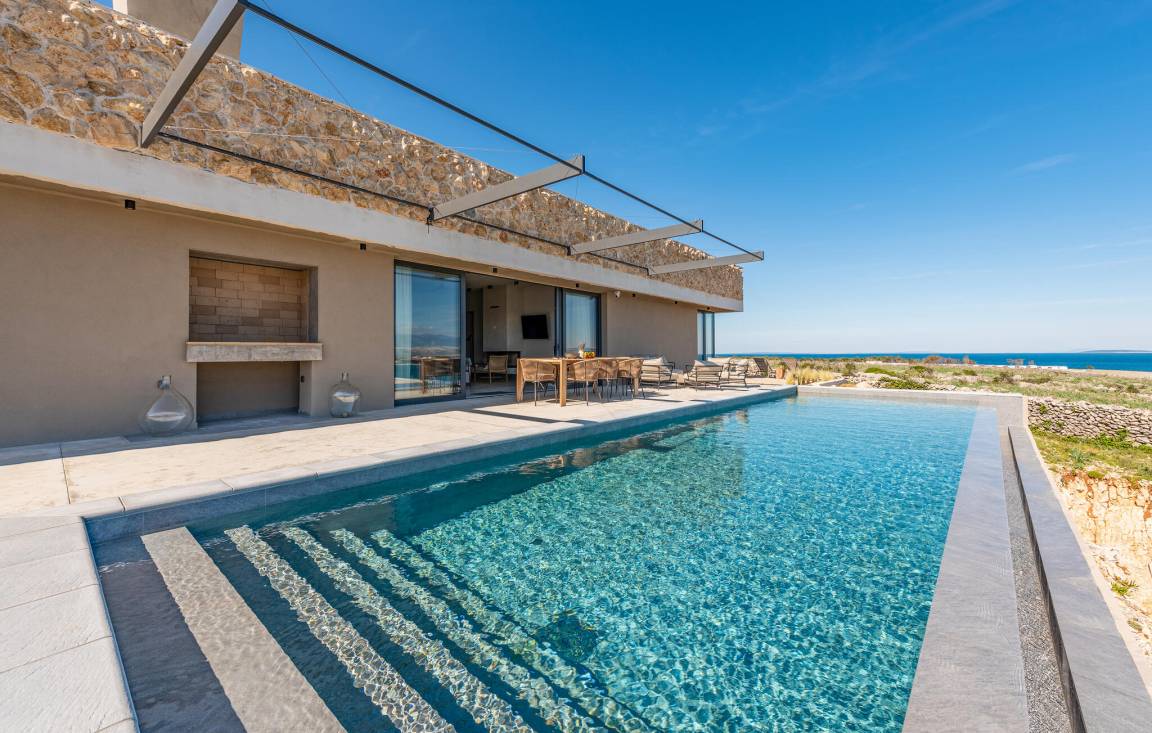 206 M² Ferienhaus ∙ 4 Schlafzimmer ∙ 10 Gäste - Vir, Kroatien