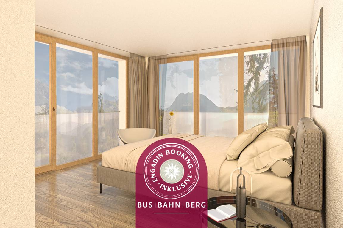 79 M² Ferienwohnung ∙ 1 Schlafzimmer ∙ 4 Gäste - Vulpera