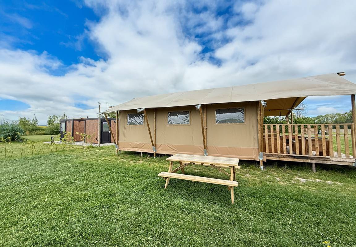 15 M² Chalé ∙ 3 Quartos ∙ 6 Hóspedes - Den Osse